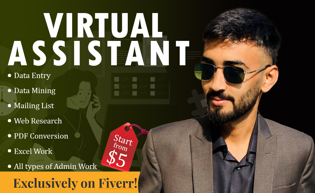I can be your expert virtual assistant
